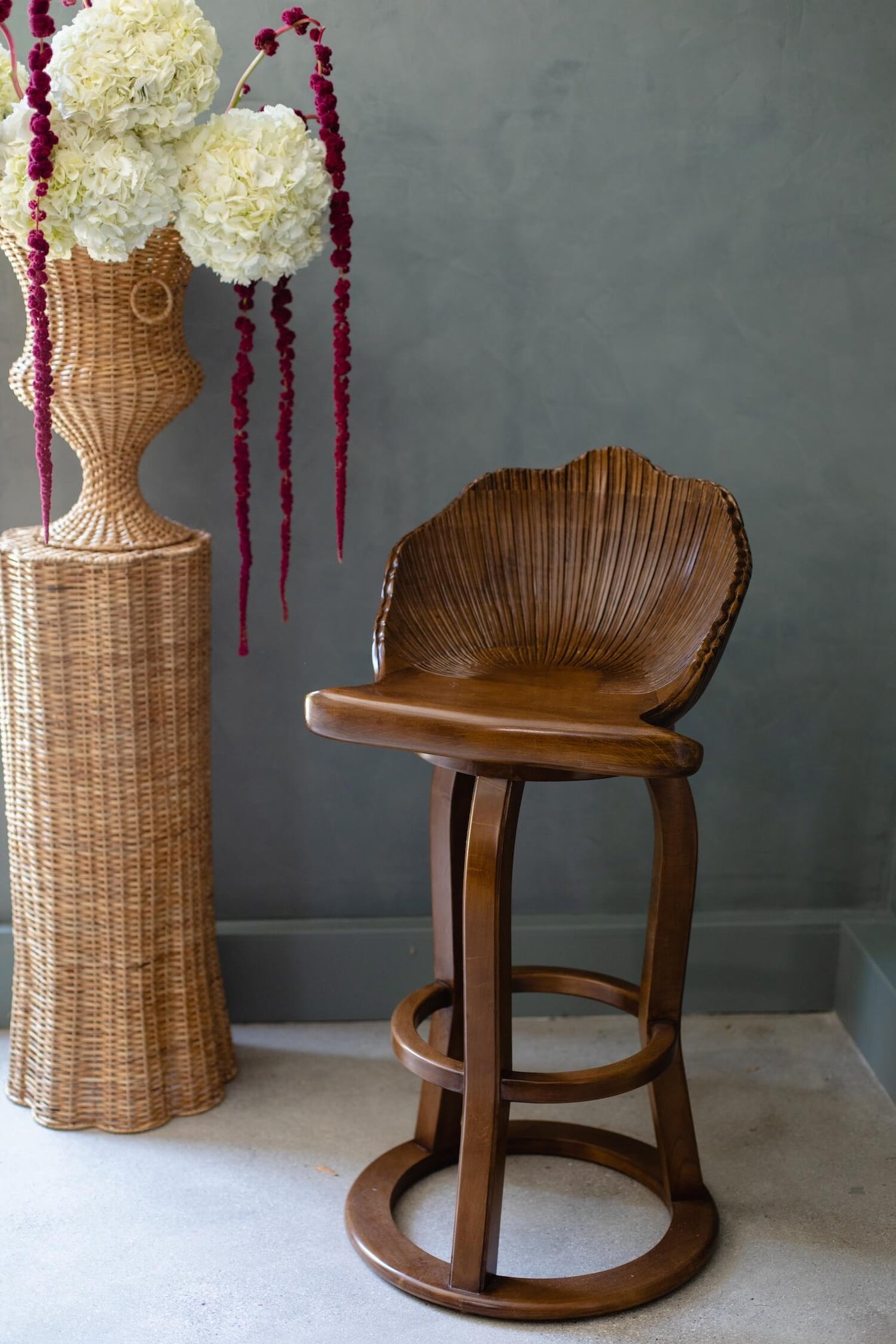 Seaside Shell Barstool – Maison Madeleine